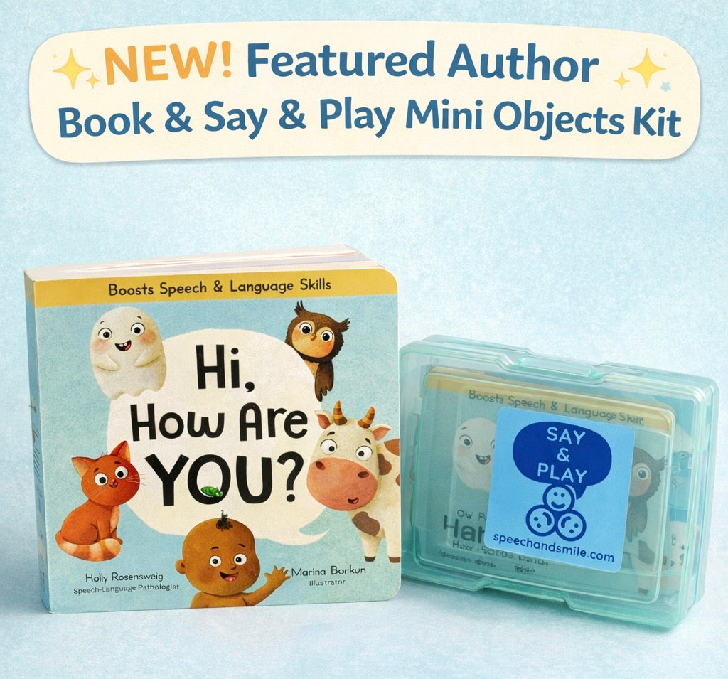 Book with Objects - Hi How are You Early Sounds Story Kit INCLUDES BOO ...