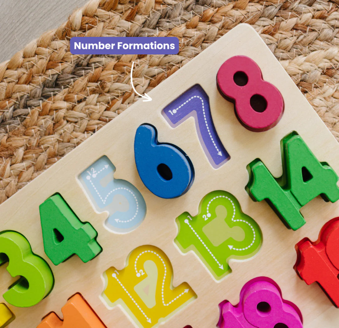 Number Puzzle 0 - 20 with Tracing Lines - Miniature Numbers to use wit ...