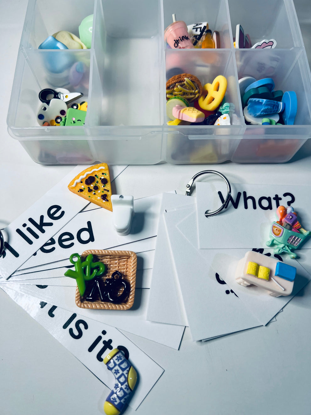 Common Objects Kit Vocabulary Builder Mini Objects Speech Therapy Life ...