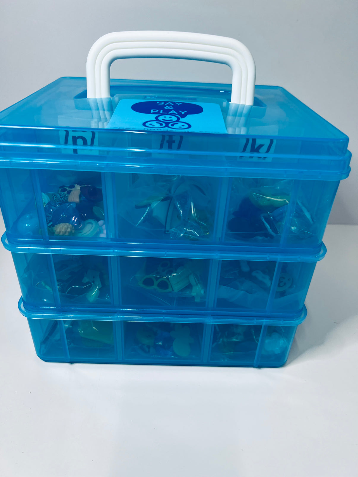 Speech Therapy Mini Objects Set – 300+ Articulation Trinkets with Soun ...