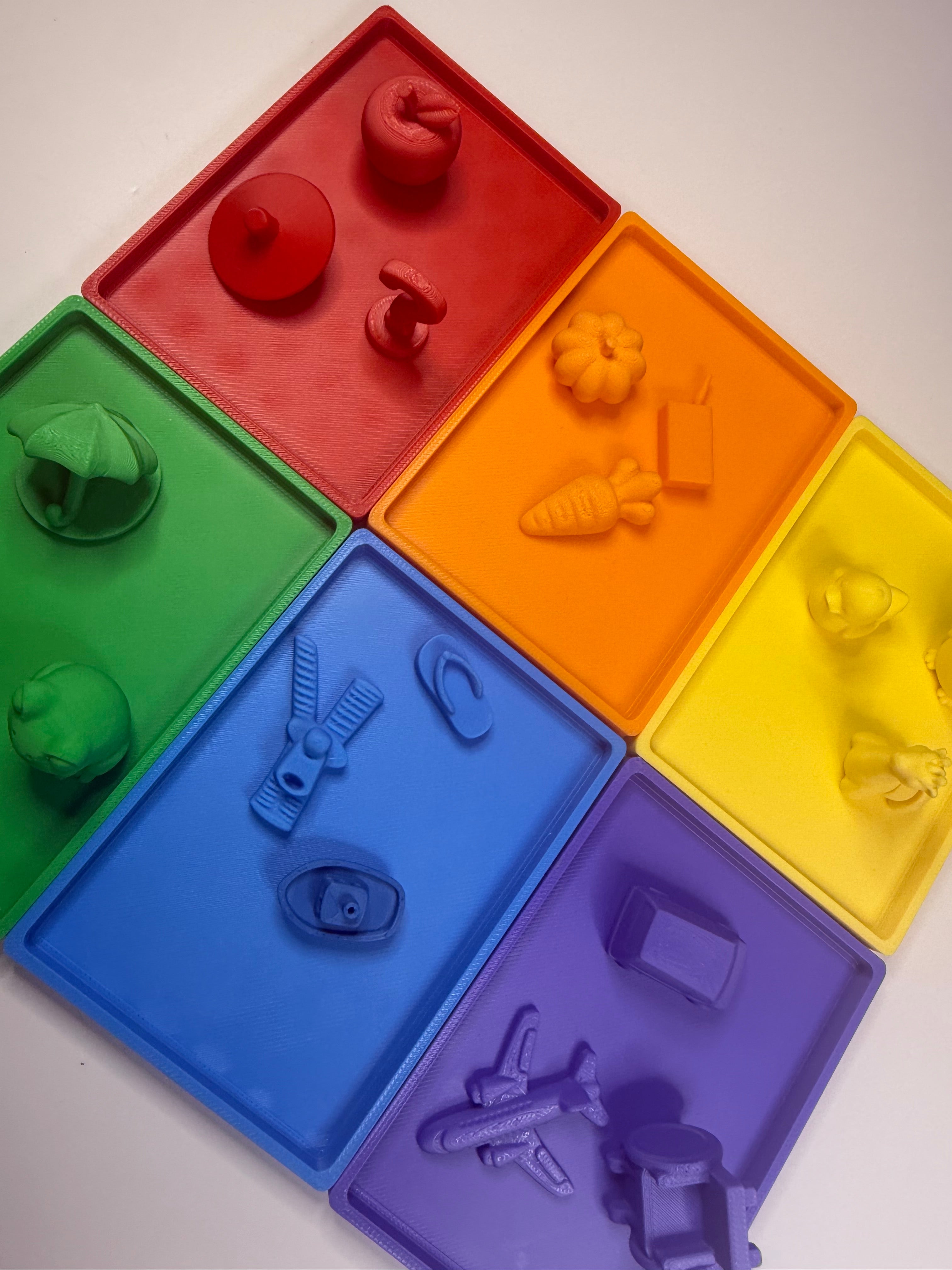 Sorting with Mini Objects – Speech and Smile