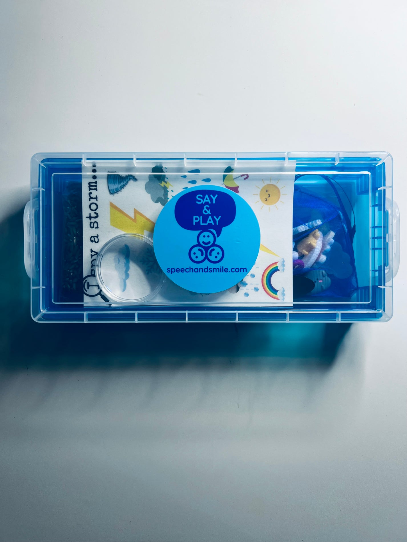 Say and Play I Spy a Storm Stir up a Storm Weather Mini Objects Sensor ...