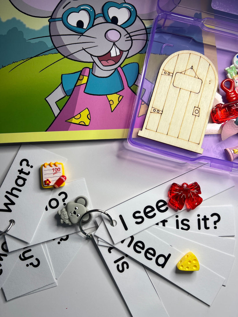R Sound Mini Objects Story Kit – Ruby Says R | Speech Therapy Minis ...