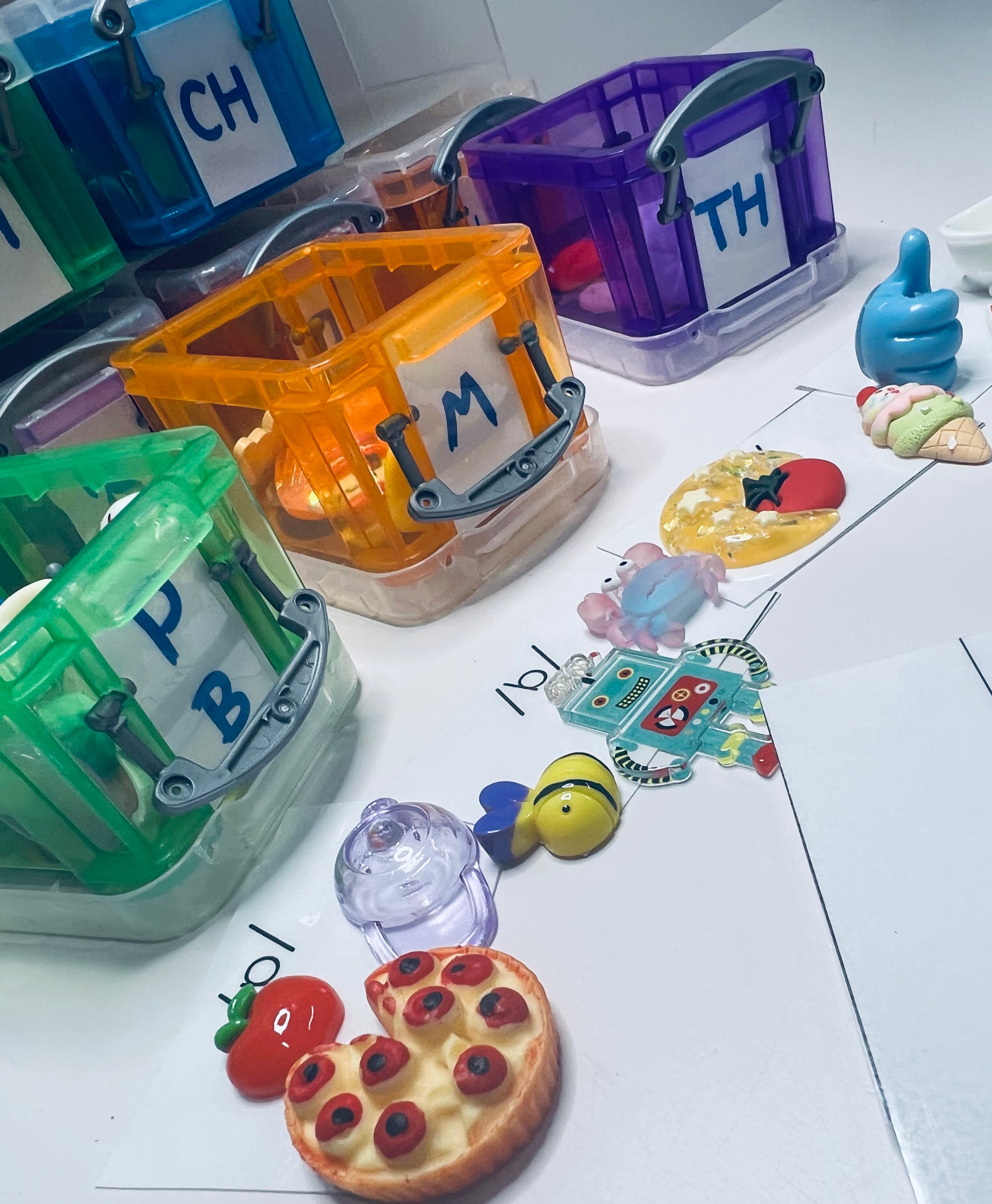 Speech Therapy Mini Objects Set ALL SOUNDS INCLUDED Articulation Trink ...