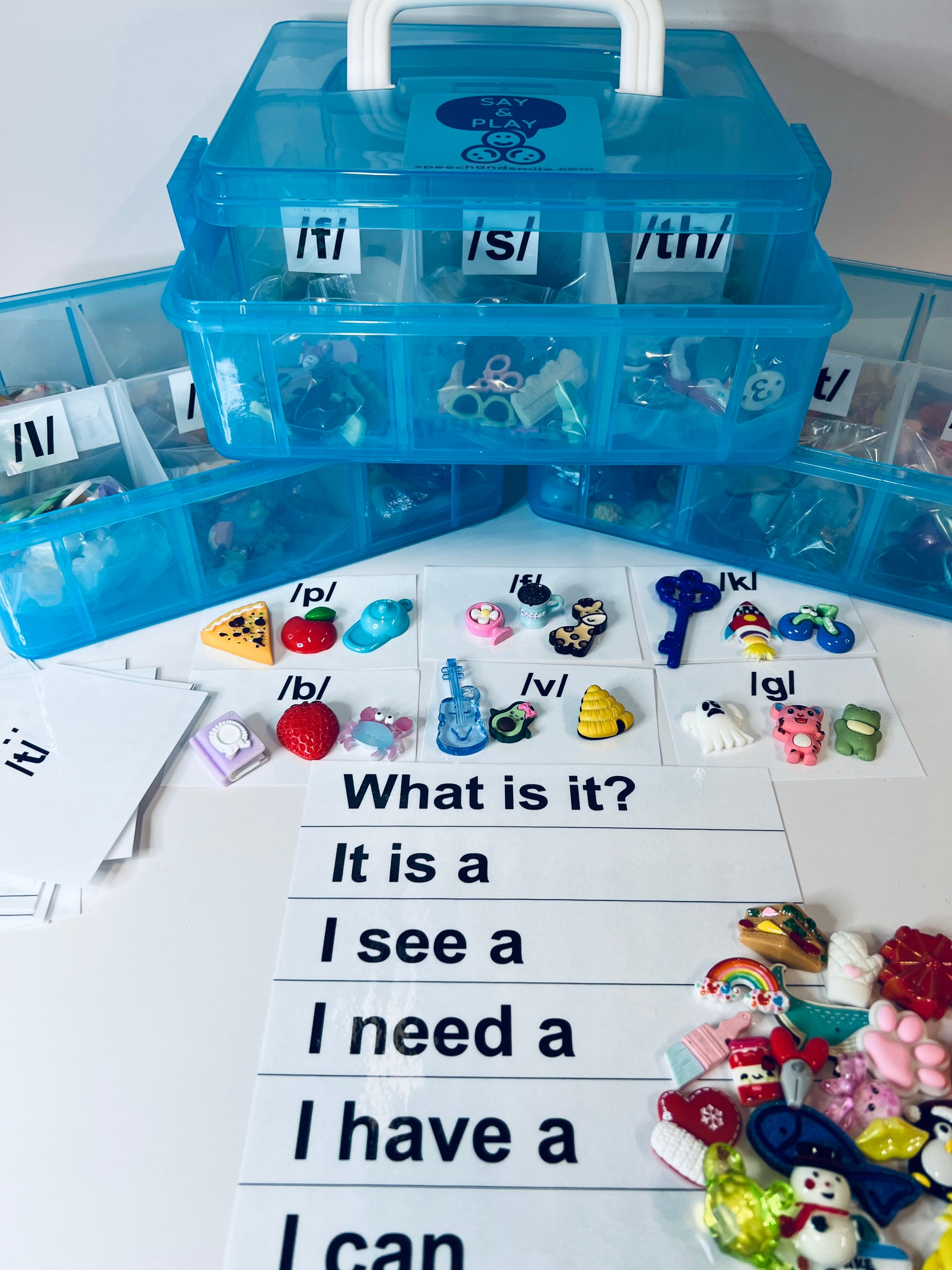 Speech Therapy Mini Objects Set Articulation Trinkets Phonology Object ...