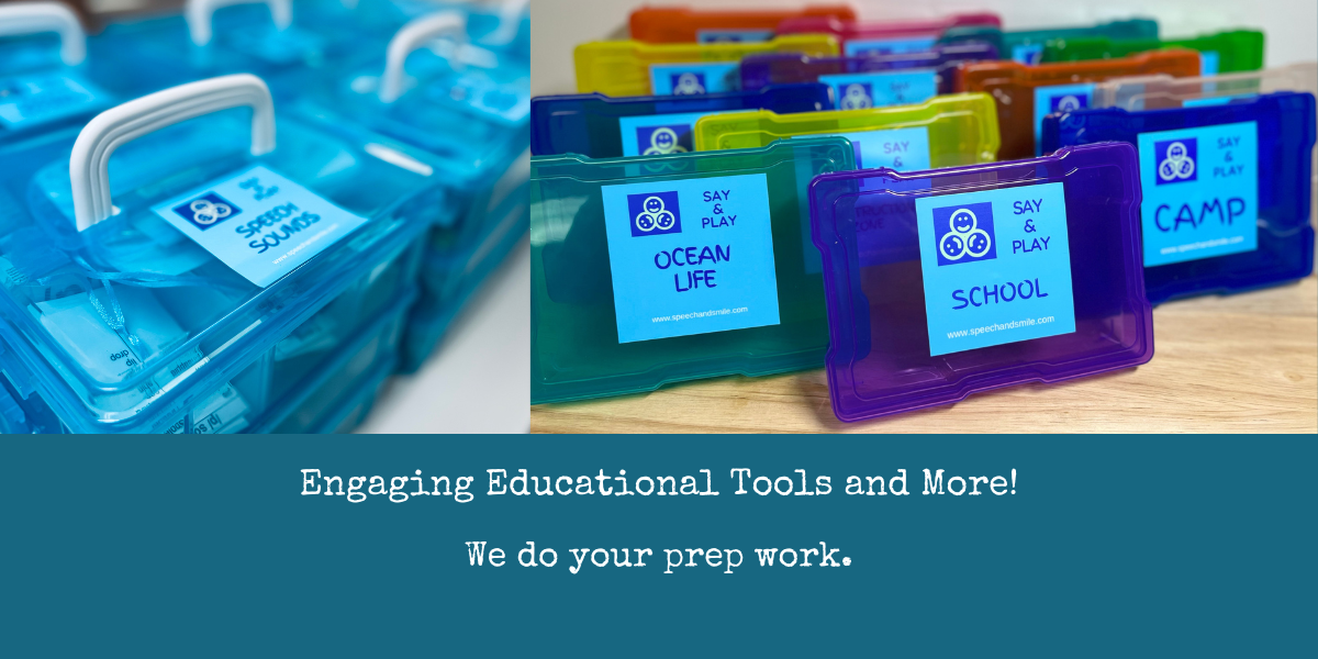 Say and Play Mini Objects for Speech Therapy and More! – Speech and Smile