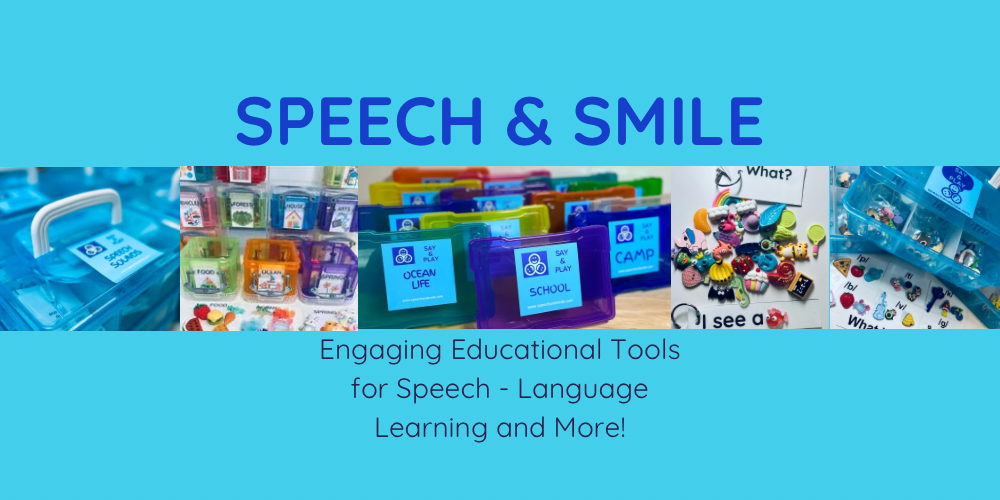 Say and Play Mini Objects for Speech Therapy and More! – Speech and Smile