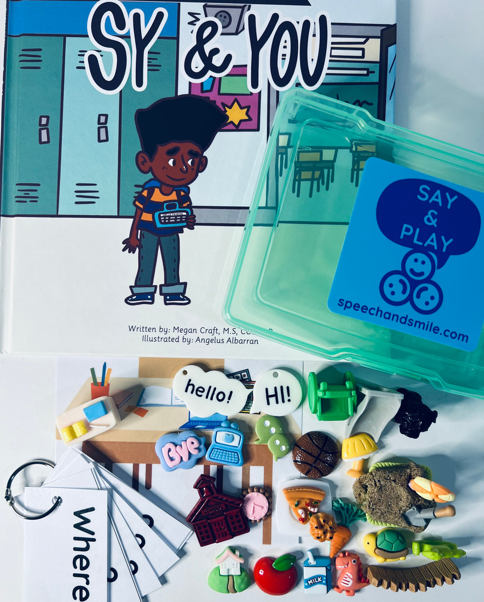 Say and Play Story Kit for Sy and You Mini Objects Speech Therapy AAC ...