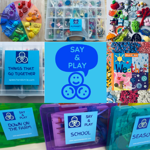 Say and Play Mini Objects for Speech Therapy and More! – Speech and Smile