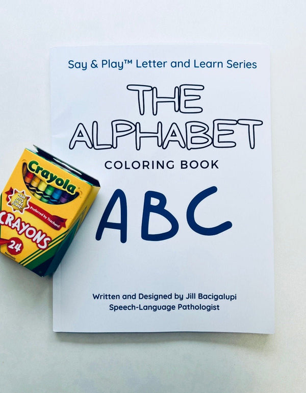 Alphabet Coloring Book Learn the Alphabet Beginning Sounds Coloring Bo ...