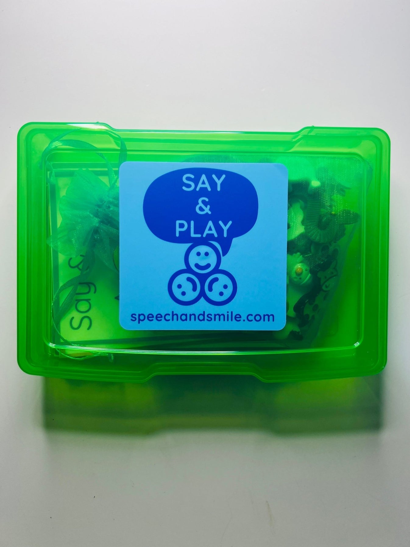 Animal Habitats Task Box with Mini Animal Trinkets – Speech and Smile