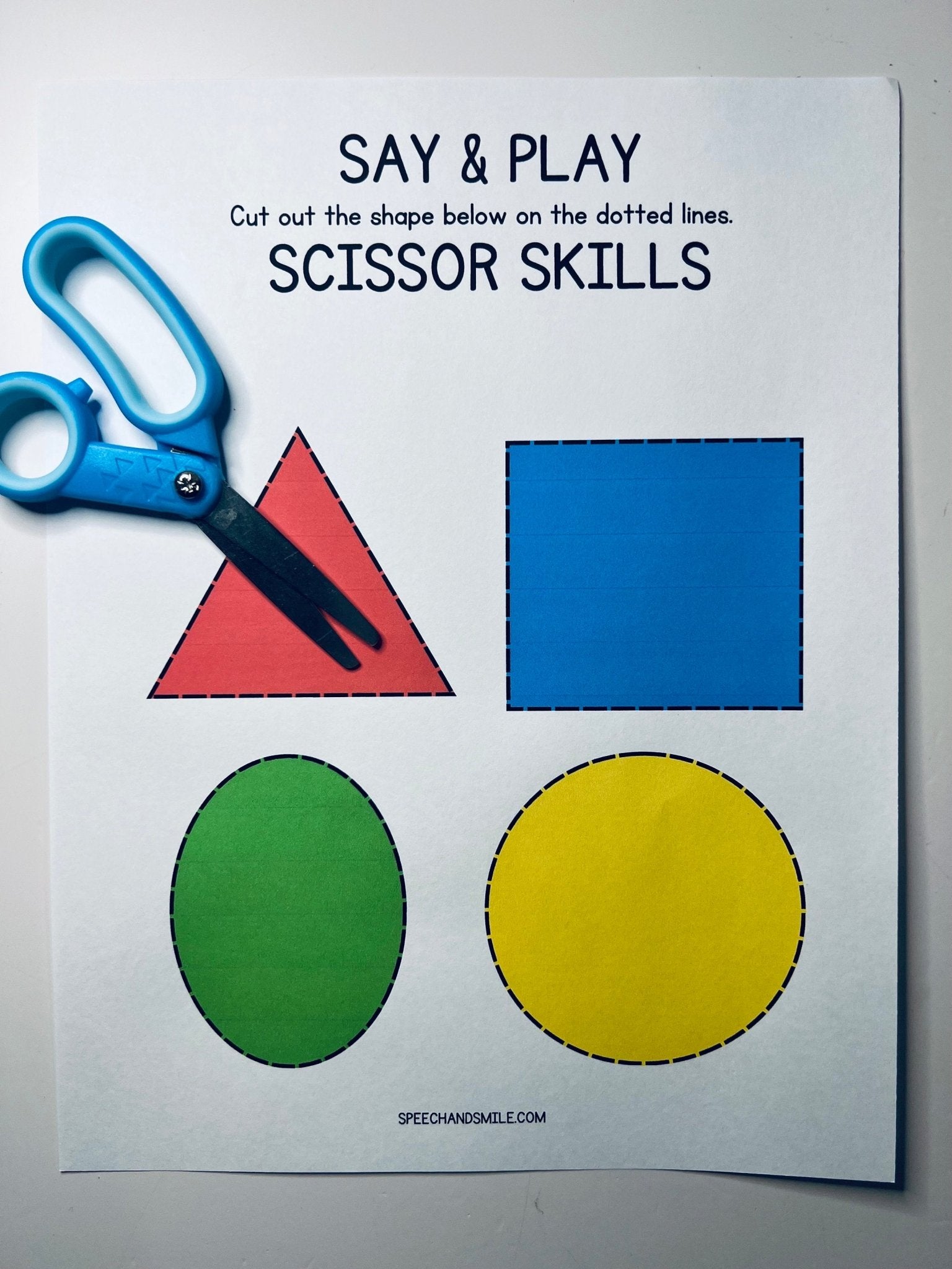 Cutting Shapes Worksheet Download Printable-Scissor Worksheet Printabl ...