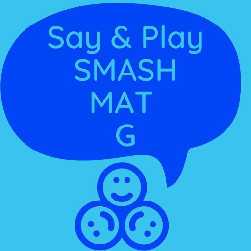 G Sound Smash Mat-Play Dough Smash Mat-Speech Therapy Materials-Speech ...
