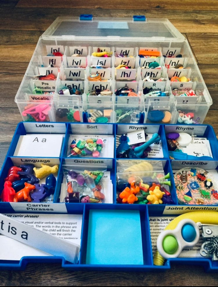 Speech Therapy Mini Object Kits – Speech and Smile