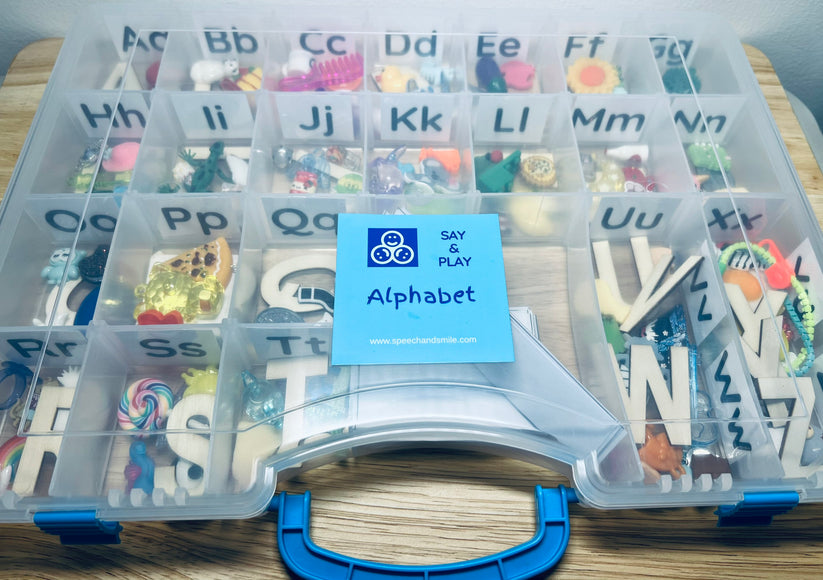 Alphabet Set with MINI Objects 5 per letter Classroom Alphabet Set Mon ...