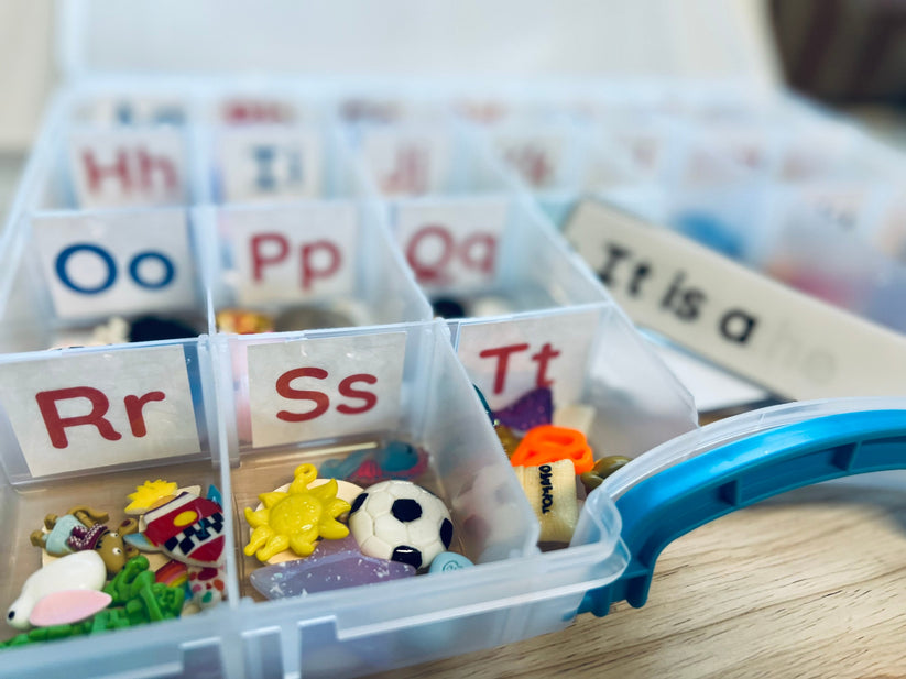 Alphabet Set with MINI Objects 5 per letter Classroom Alphabet Set Mon ...
