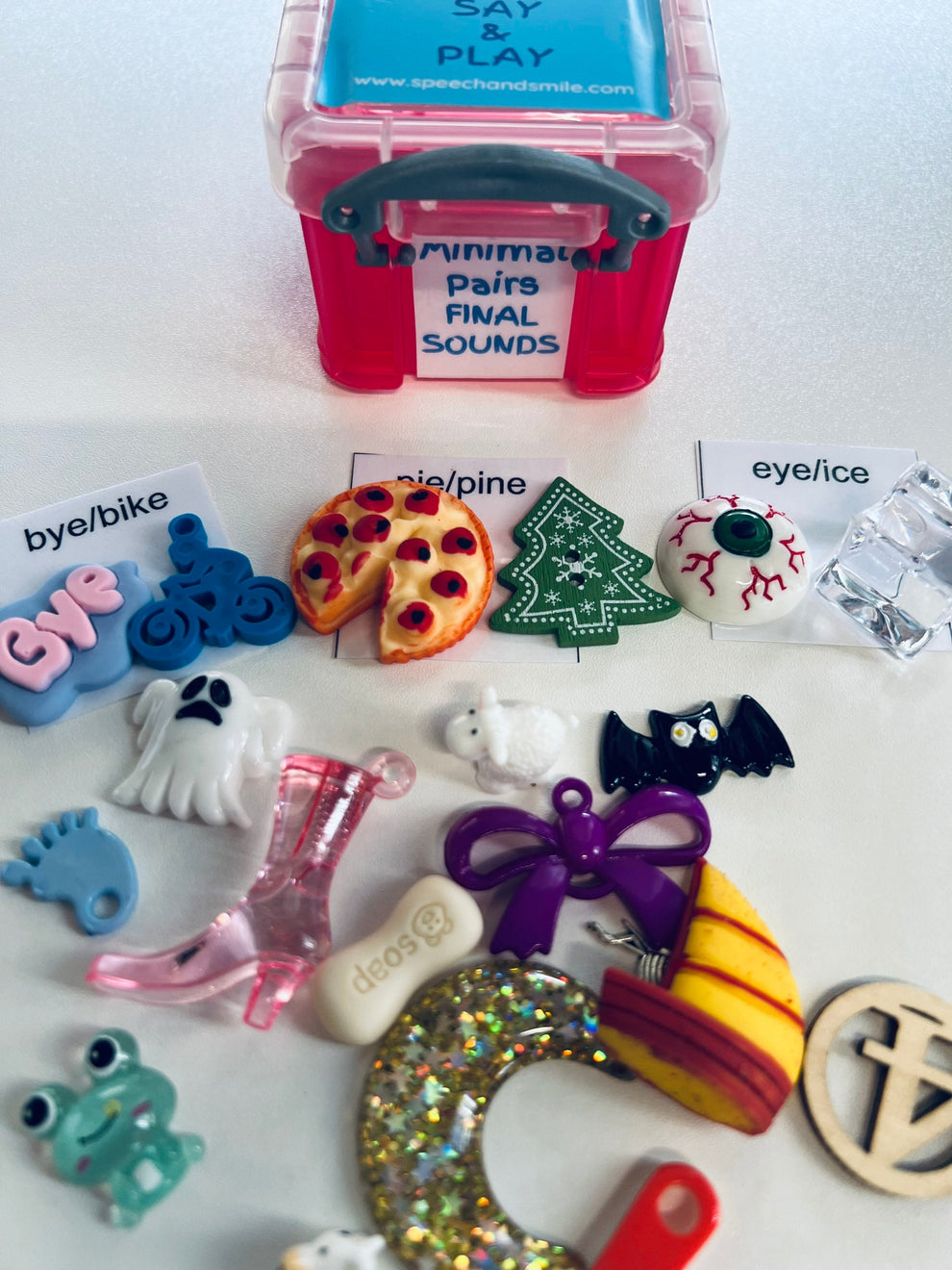 Say and Play Minimal Pair Speech Therapy Mini Objects Articulation Obj ...