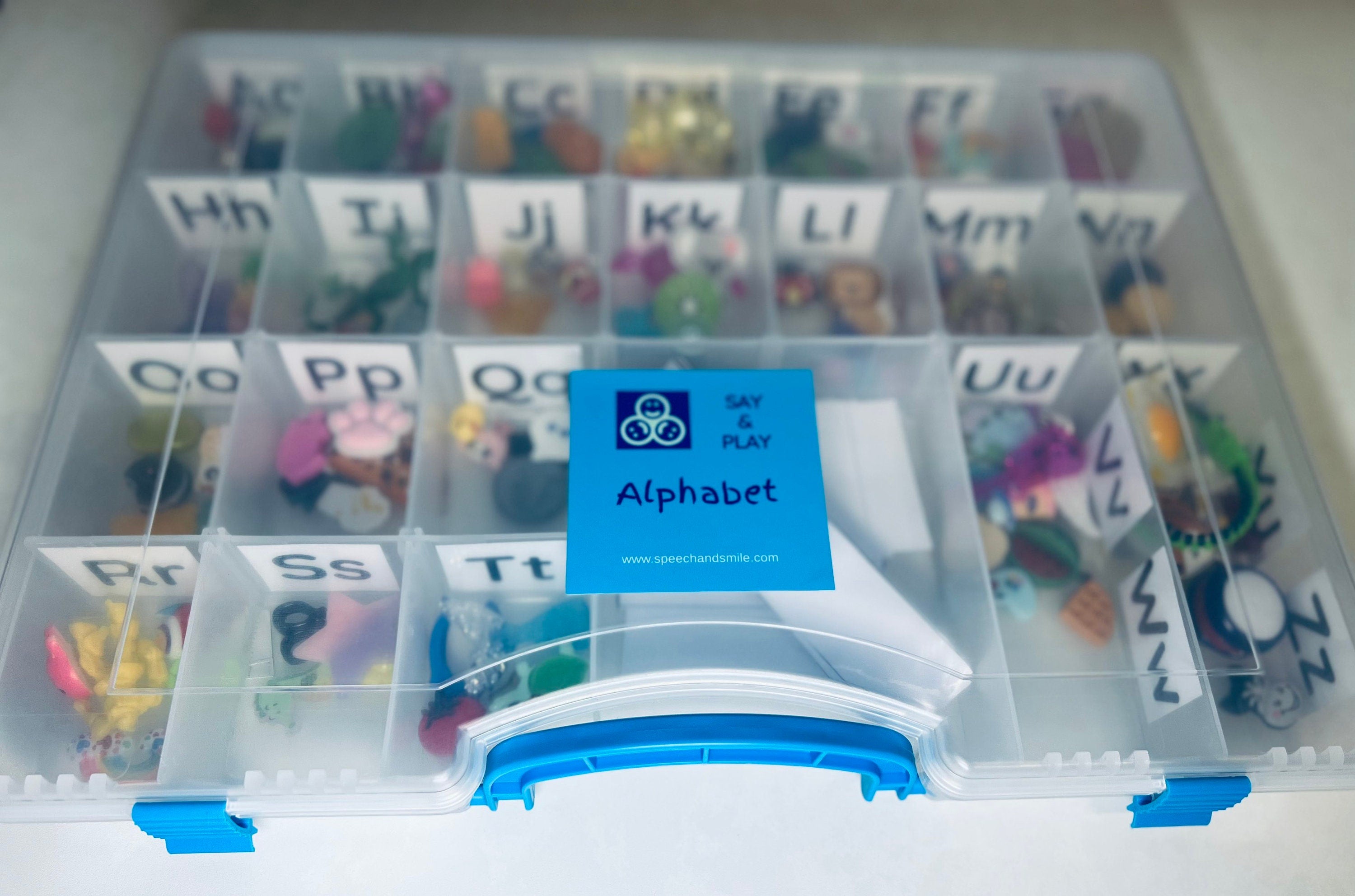 Objets alphabet-10 par lettre-Début des objets sonores Objets d’orthop ...