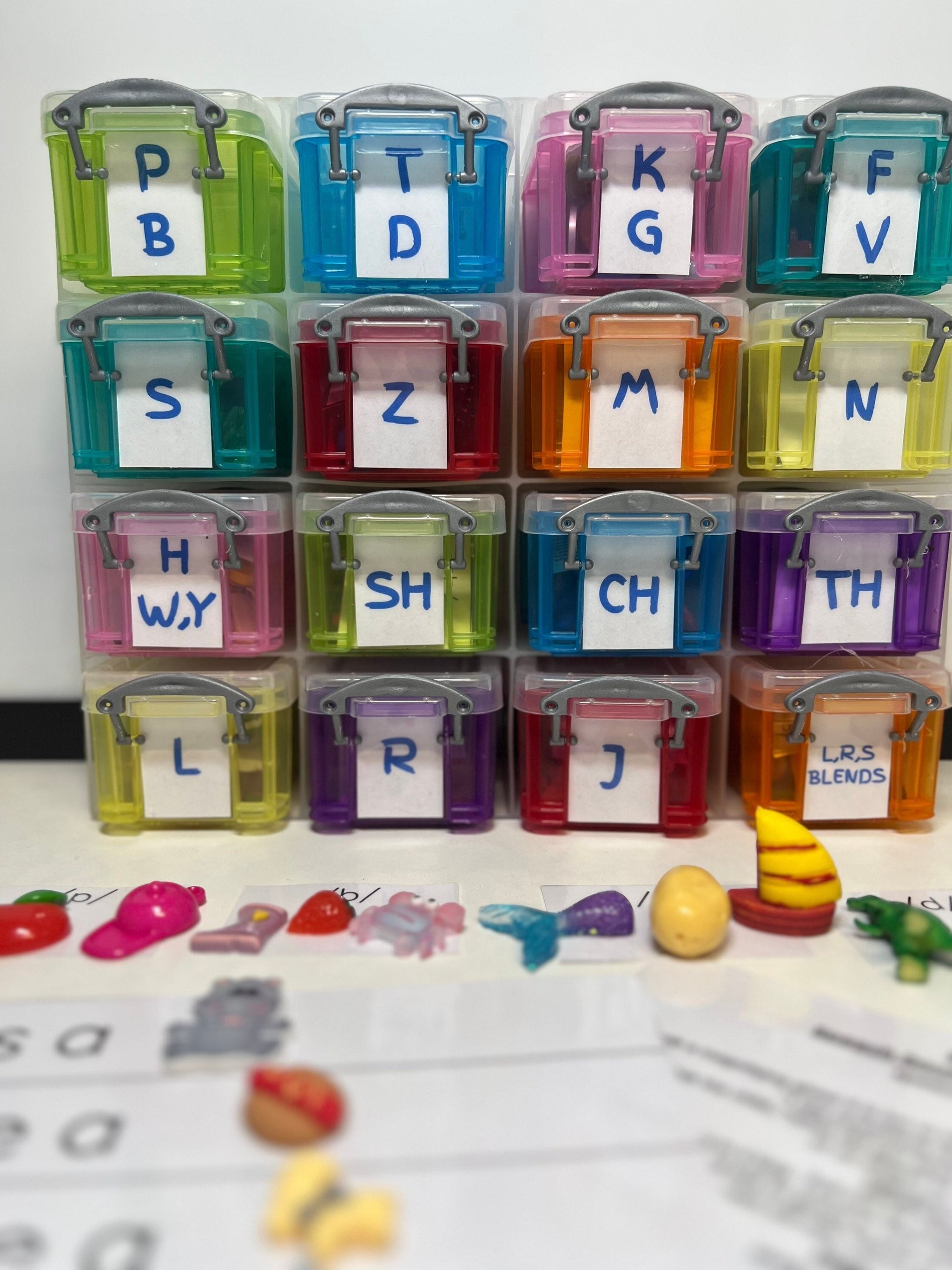 Speech Therapy Mini Objects Set ALL SOUNDS INCLUDED Articulation Trink ...