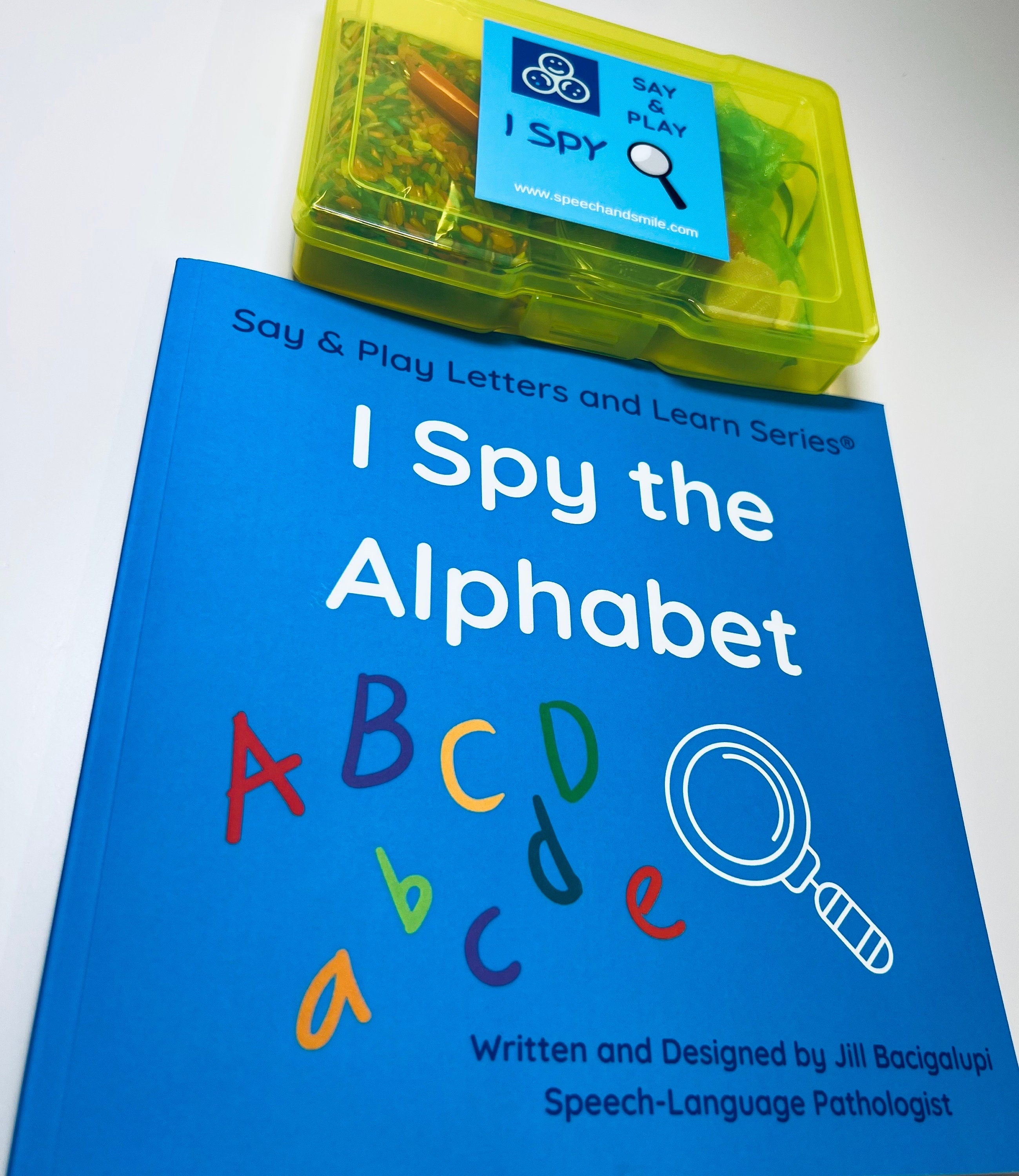 I Spy Alphabet Book with Objects Alphabet Objects Learn the Alphabet P ...