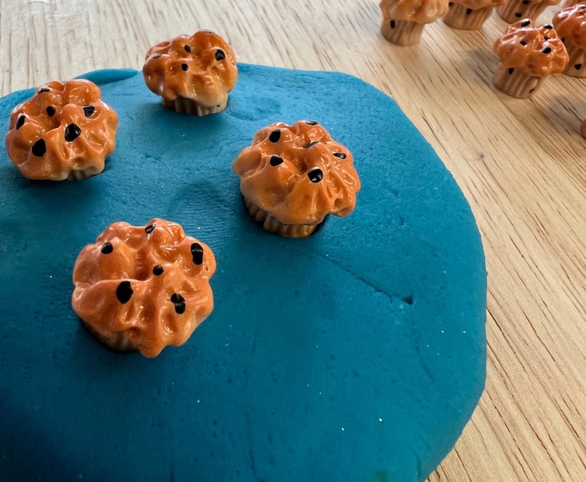 Mini MUFFIN Object-Speech Therapy Mini Objects-Speech Trinkets-FOOD Th ...
