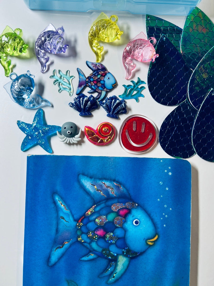 Rainbow Fish Story Kit with Mini Objects – Speech and Smile