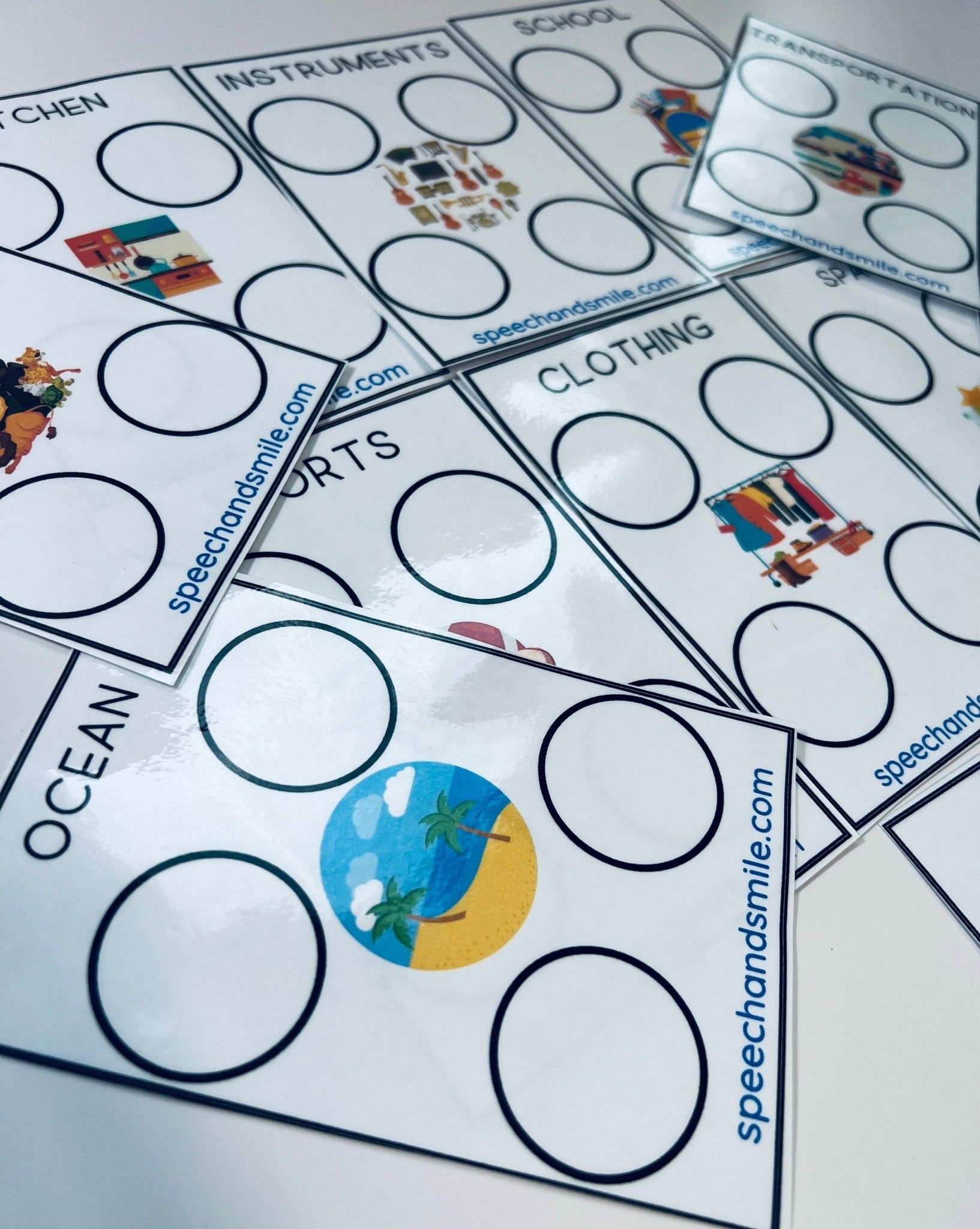 Sorting Mats PRINTABLE- Sorting Mats for Trinkets and Objects-Learn to ...