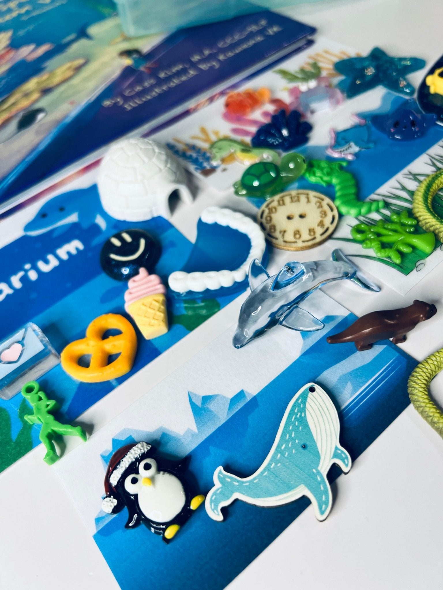 Story Kit for Stephanie's Spectacular Aquarium Visit Book for S-Blends ...