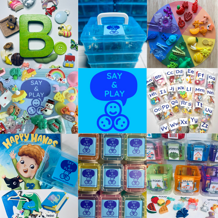 Speech and Smile Say & Play Mini Object Kits